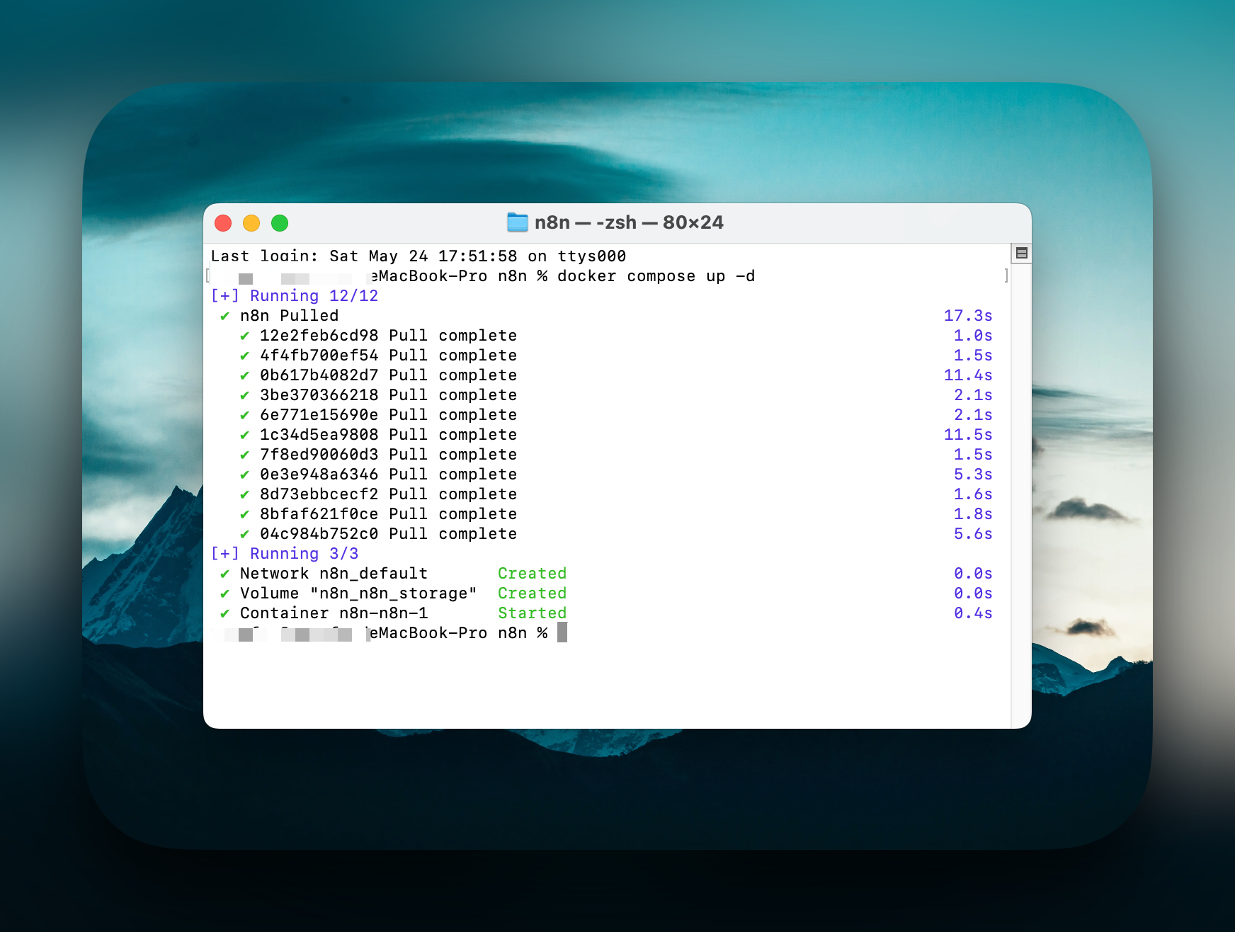 在Mac上免费本地部署n8n：详细安装指南